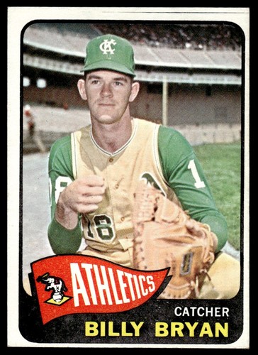 1965 Topps Billy Bryan Kansas City Athletics #51 | eBay