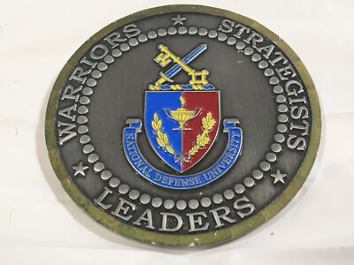 NATIONAL DEFENSE UNIVERSITY CHALLENGE COIN 60TH ANNIVERSARY CLASS OF ...