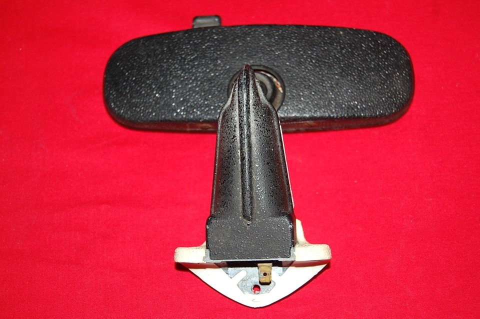 VW KARMANN GHIA BUG BEETLE CONVERTIBLE, REAR VIEW MIRROR, 1968-1979 OEM ...