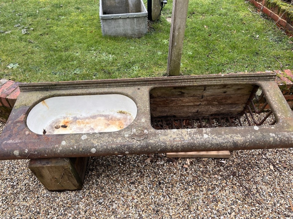 Victorian Stable Manger Hay Rack Planter Garden Feature | eBay UK