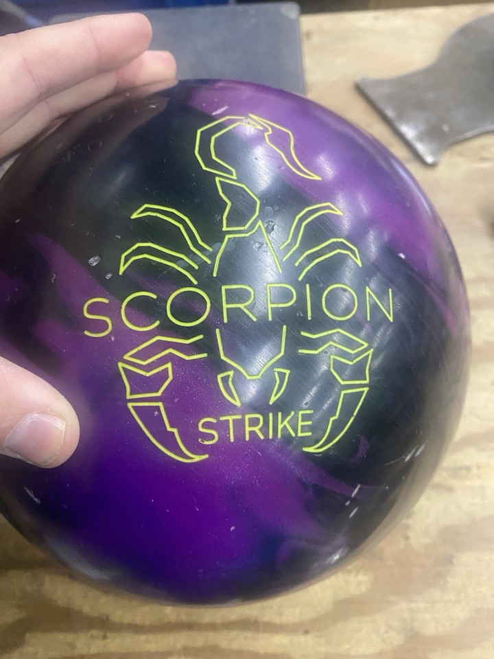 15lb Hammer Scorpion Strike Bowling Ball NEW Undrilled Black/Magenta ...