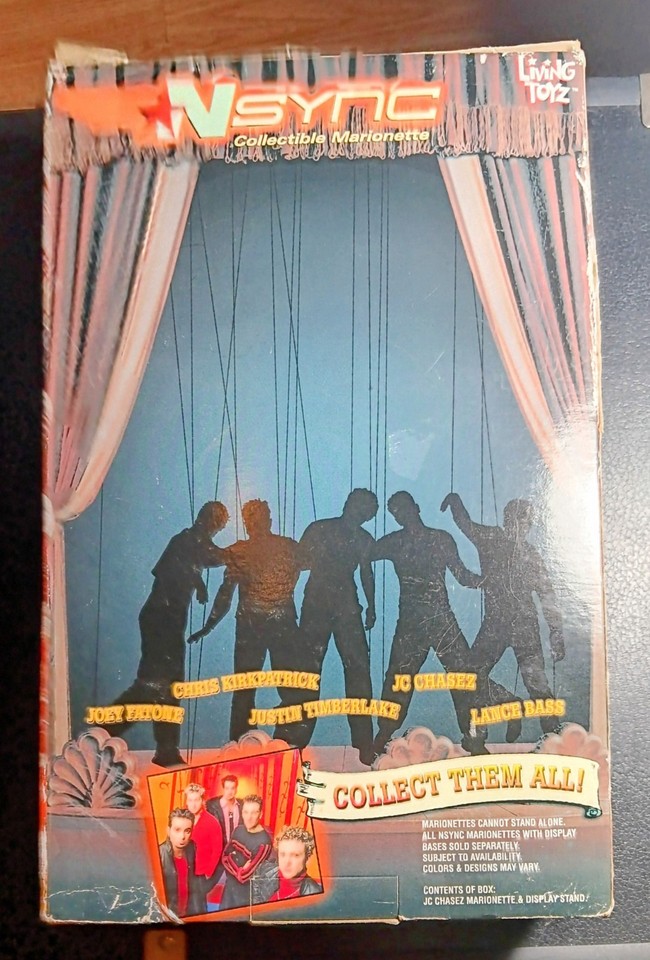 NIB 2000 NSYNC Joey Fatone Collectible Marionette Doll- FREE SHIP | eBay
