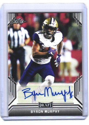2019 Byron Murphy Leaf Draft Auto RC #BA-BM1 (H2468) $6 MAX SHIP | eBay