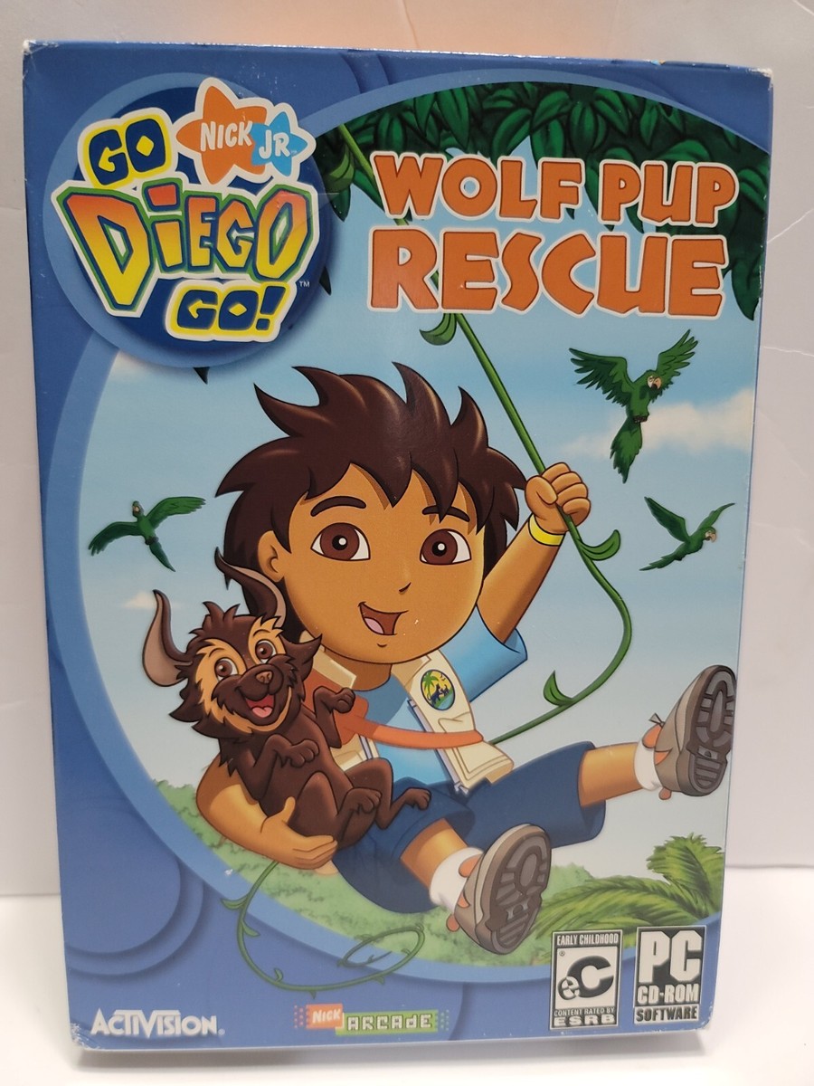 Go Diego Go Wolf Pup Rescue Vhs