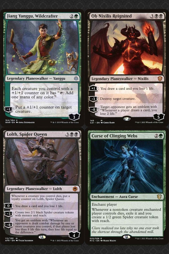 Thantis, the Warweaver SPIDERS Jund Commander Deck EDH MTG Magic Ready ...