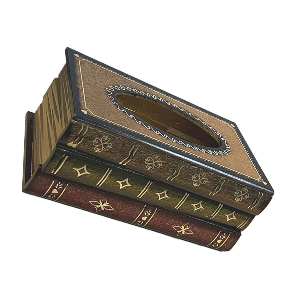 Visual Effects Wooden Paper Drawer Storage Box Jumping And Matching ...