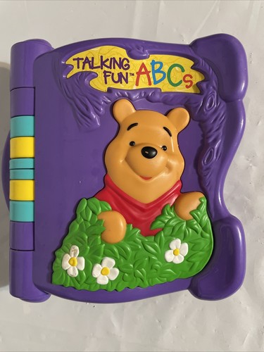 Disney Winnie The Pooh Talking Fun ABC's Electronic Interactive ...