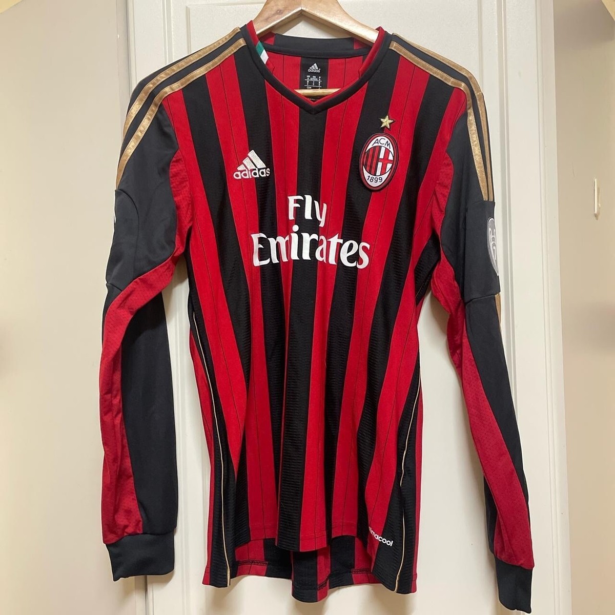 Ac Milan 2013 14 Season AC Milan 2013/14 Home Retro Kids Kit