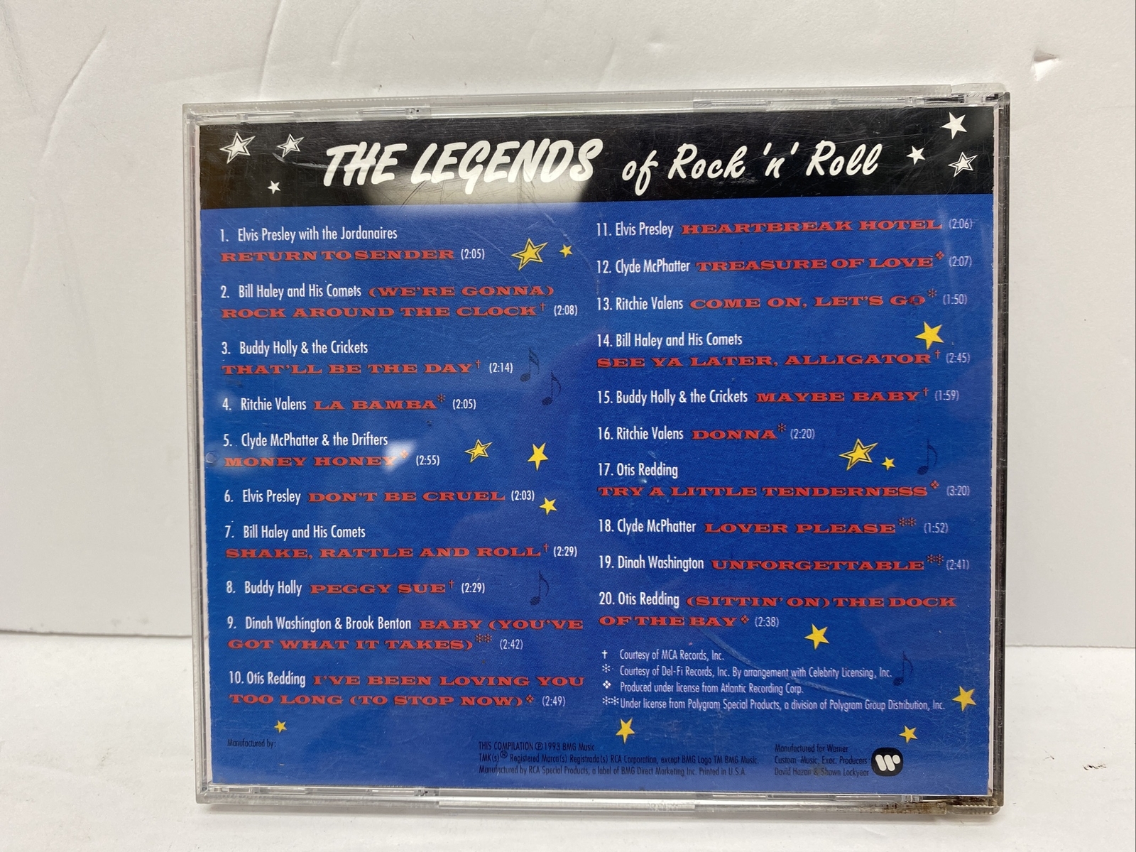 The Legends Of Rock 'n' Roll The Essential Rock ‘n’ Roll Collection CD ...