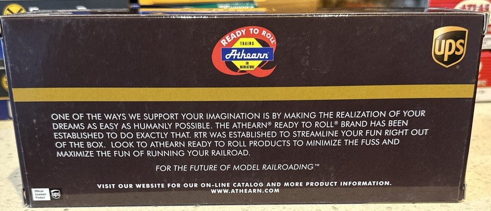 Athearn HO Scale UPS RTR #29423 28’ Parcel Trailer UPS #292437 NIB | eBay
