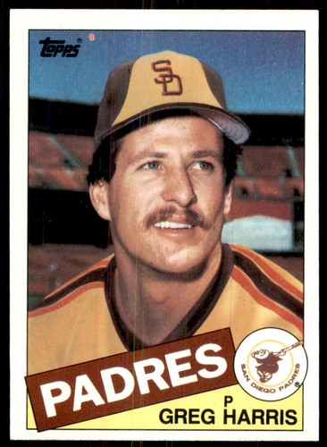 1985 Topps Greg Harris B Baseball Cards #242 | eBay