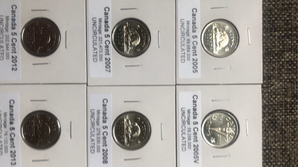2004-2025 UNCIRCULATED Set of Canada - B/U Nickels - 25 coins 🇨🇦 | eBay