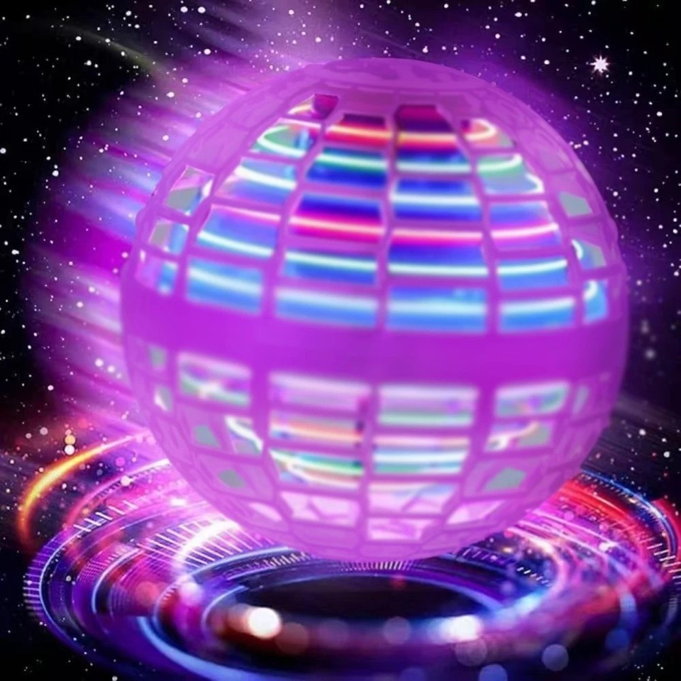 2025 Galaxy Ball Flying Orb Ball Toys LED Light Spinner Cosmic Ball | eBay