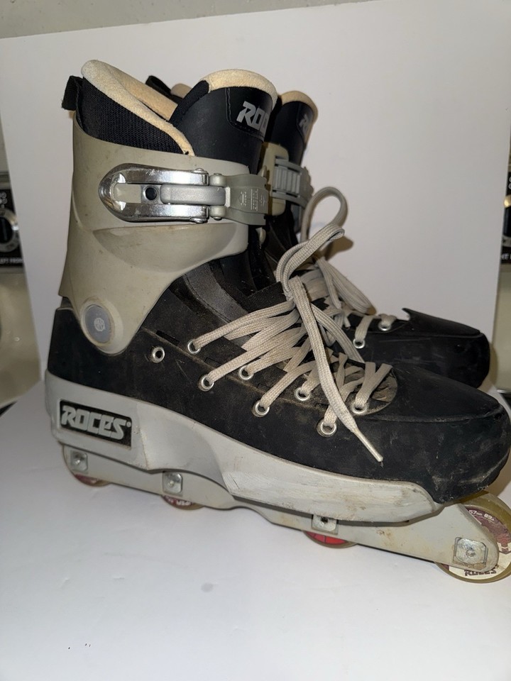 Roces Fifth 5th Element Aggressive Inline Skates Men's Size 12, Gray ...