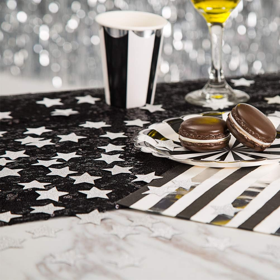 Glitter Star Confetti Wedding Party Decor and Table Decor 1.2’’ in ...