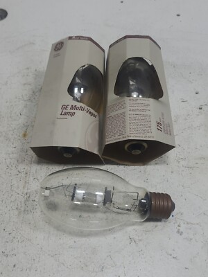 GE MULTI-VAPOR Bulb 175 WATT MVR175/U Ballast M57 part number 47760 Lot ...