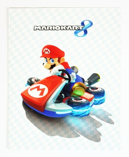 Original Club Nintendo™ MARIO KART 8 "Mario" BINDER Starcatalog | eBay