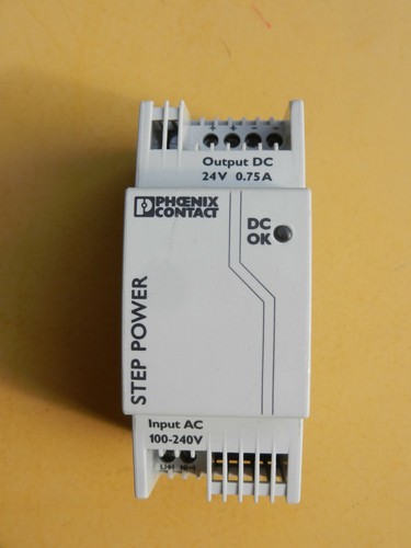 Phoenix Contact STEP POWER Stromversorgung STEP-PS/1AC/24DC/0.75A | eBay.de