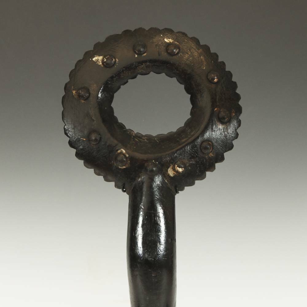 VINTAGE AFRICAN CEREMONIAL SPOON DAN CARVED WOOD LIBERIA WEST AFRICA ...