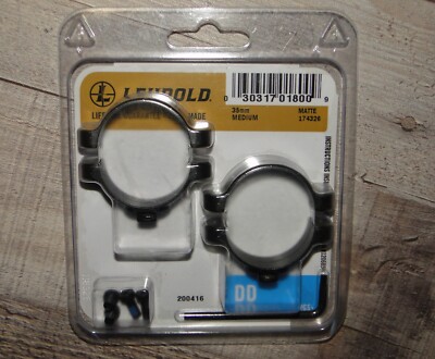LEUPOLD® 35mm Dual Dovetail Steel Scope Rings Medium Matte 174326 | eBay