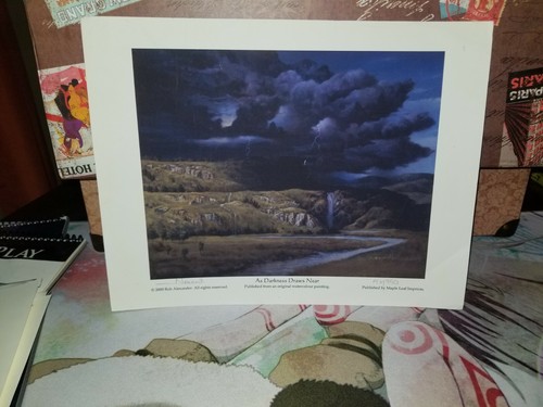 Rob Alexander Signed Print As Darkness Draws Near Numbered 4/950 Magic ...