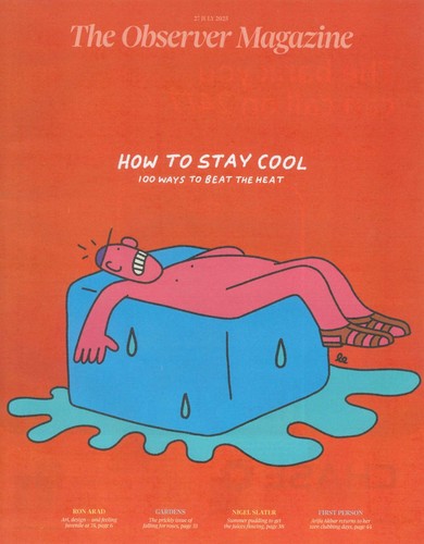 UK Observer Magazine: Jamie Oliver, Eva Wiseman, Kirsty Wark, N. Slater ...