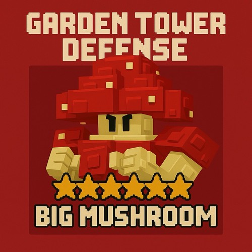 Big Mushroom | Garden Tower Defense | GTD | eBay