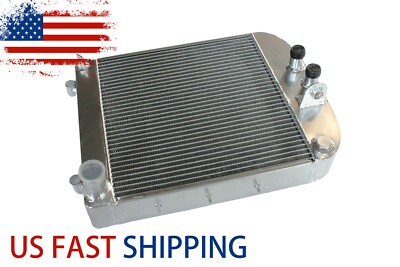 Aluminum Radiator For Renault 4CV/Renault 750 1949-1960 1950 1959 56mm ...