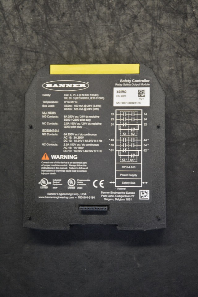 Banner XS2RO Safety Controller | eBay