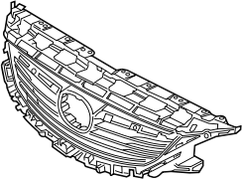 GHP950712E Mazda Protectupgrille GHP950712E, New Genuine OEM Part | eBay