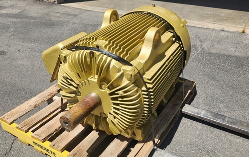 200 HP Baldor-Reliance AC Electric Motor 1800 RPM Fr 447T TEFCBB 460 V ...