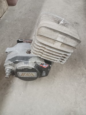 F.MORINI UC4 50cc sports moped engine.BSA Beaver Brigand Boxer GT50 ...