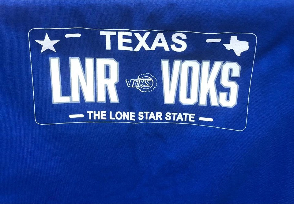 Lanier Voks "License Plate" Tshirt | eBay
