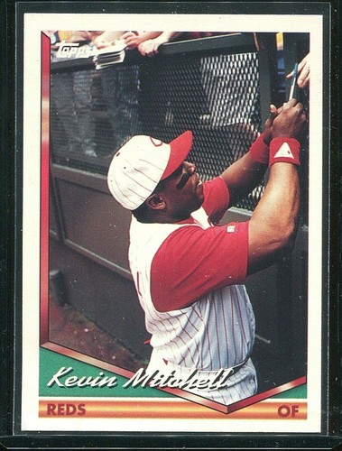 1994 Topps Baseball Kevin Mitchell #335 Cincinnati Reds OF | eBay
