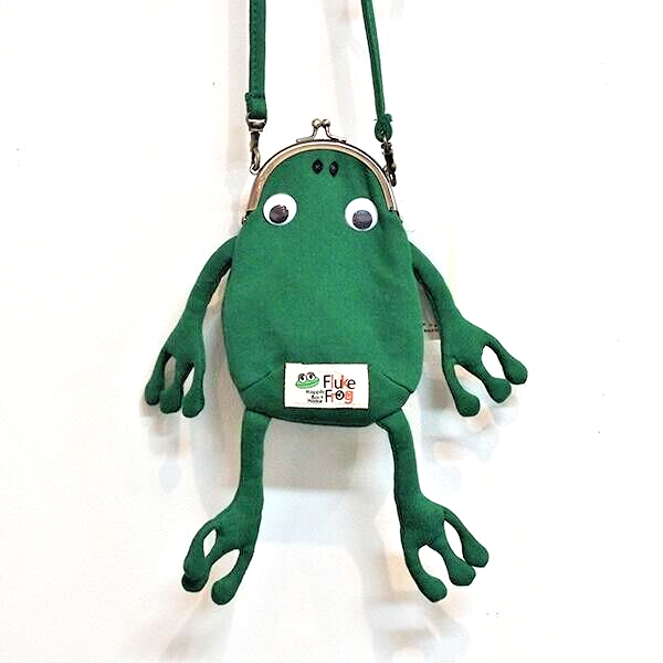 gymmaster Fluke Frog clutch type shoulder bag Mini Size green Kids ...