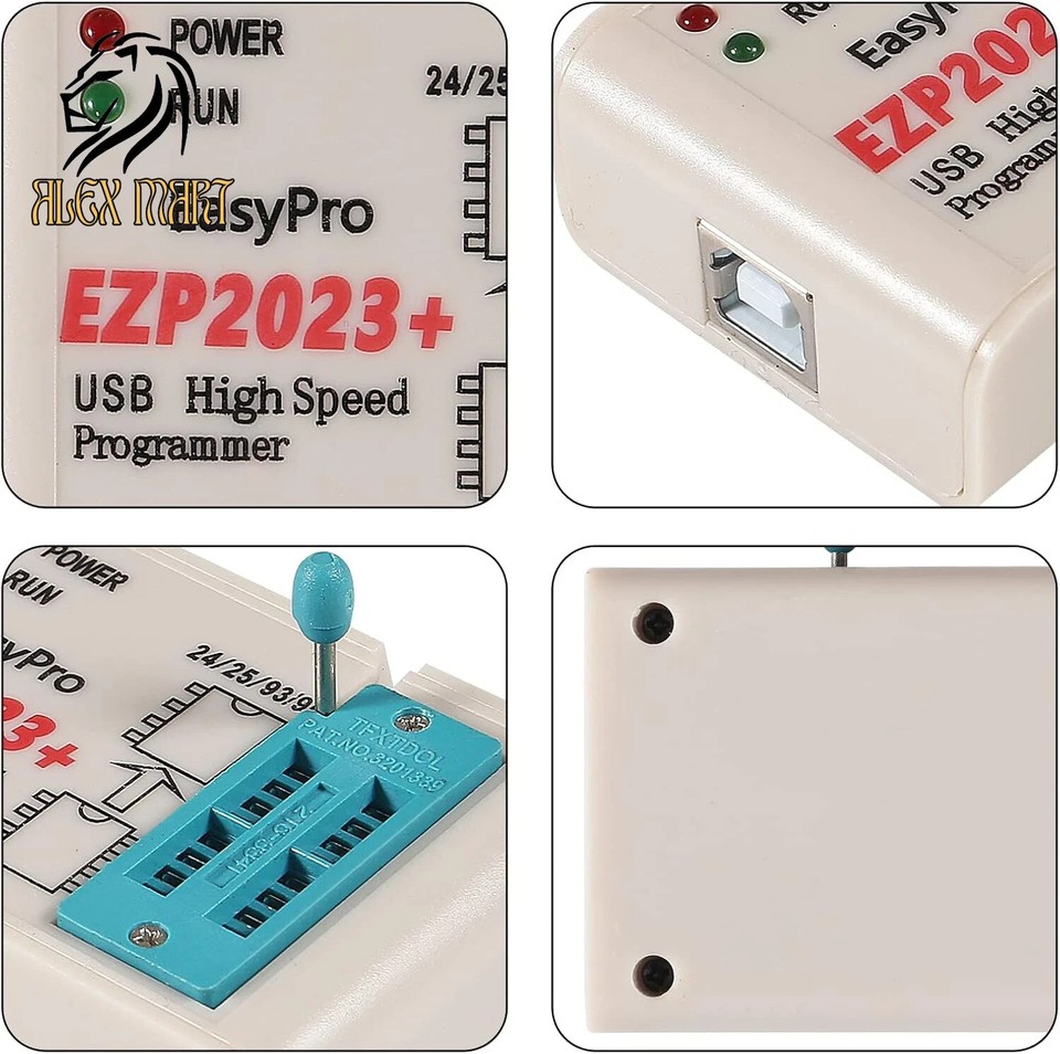 USB SPI Programmer Full Set 12 Adapter Support EEPROM Flash Bios ...