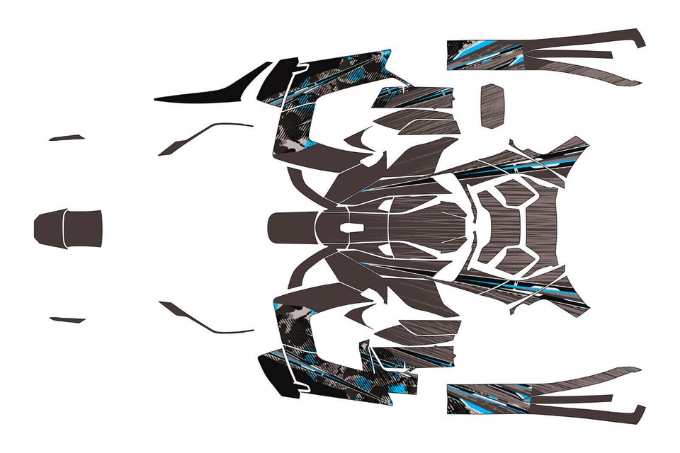 Graphics kit Sticker Decal Wrap for Can-Am 2019-2022 Ryker D4484 | eBay