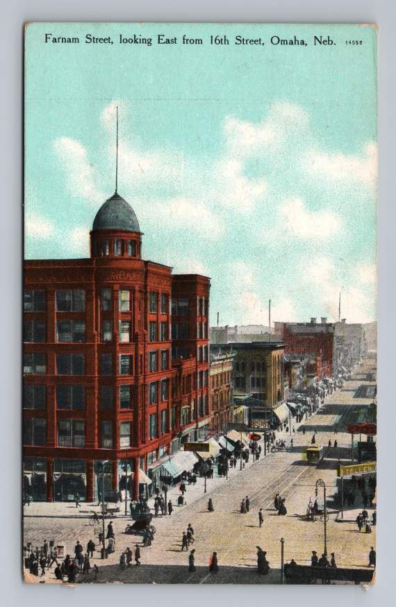 Buck Grove Iowa Farm Message PC Farnam & 16th Street OMAHA Nebraska ...