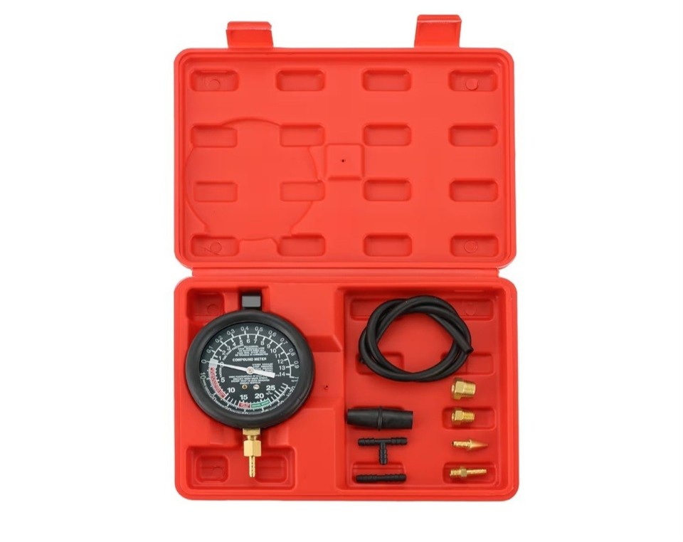 Fuel & Vacuum Pressure Tester Kit | Carburetor & Engine Diagnostic Tool ...