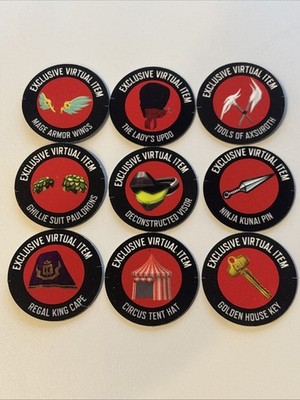 Roblox Toy Codes Action Series Lot of 9 Ready to Redeem Exclusive ...