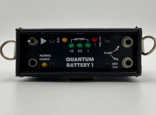 Quantum Battery 1 Vintage Case Clip - Untested No Cords | eBay