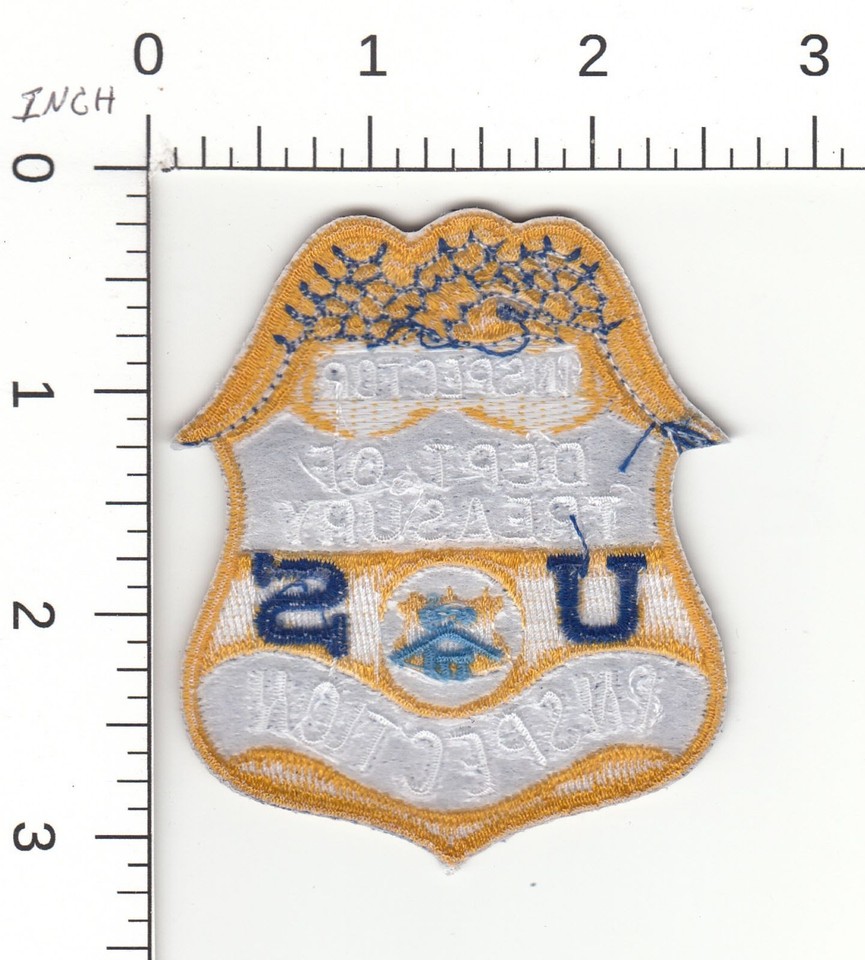 INSPECTOR -- DEPT OF TREASURY HAT VEST INSPECTION COLLECTIBLE POLICE ...