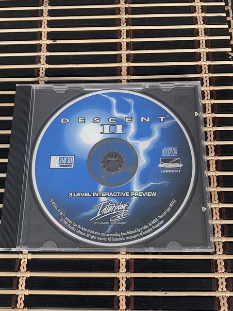 Descent II (PC, 1996) for sale online | eBay