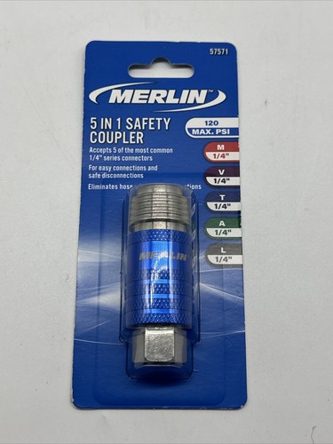 New MERLIN 5-in-1 Universal Safety Exhaust, Industrial Quick Air ...