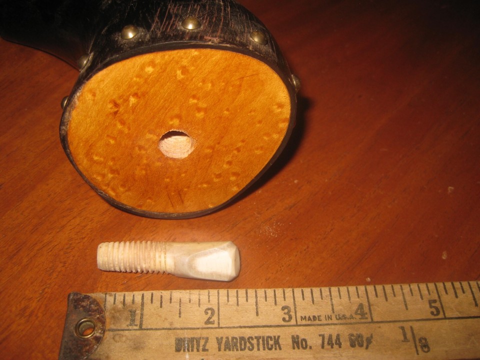 Custom Buffalo Powder Horn, Black Powder Muzzleloader, Flintlock or ...