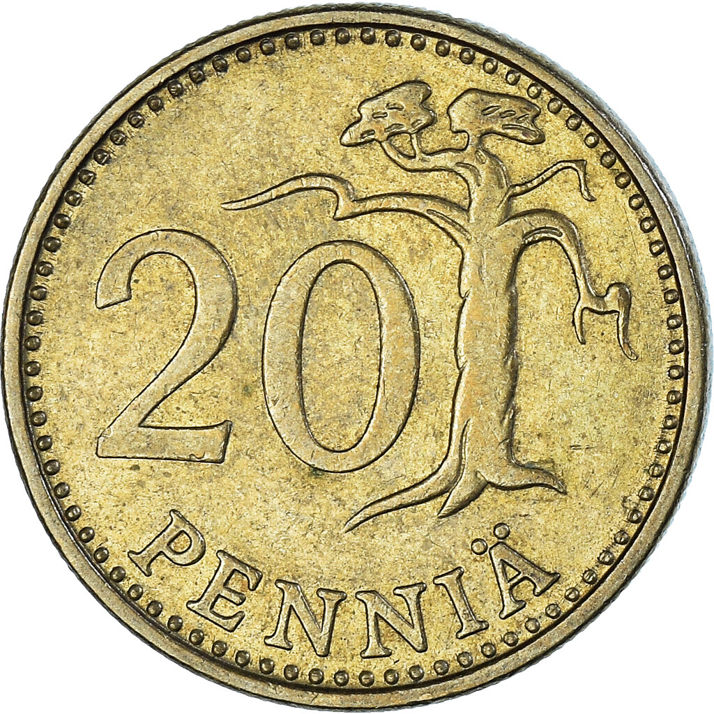 [#1358552] Coin, Finland, 20 Pennia, 1975 | eBay