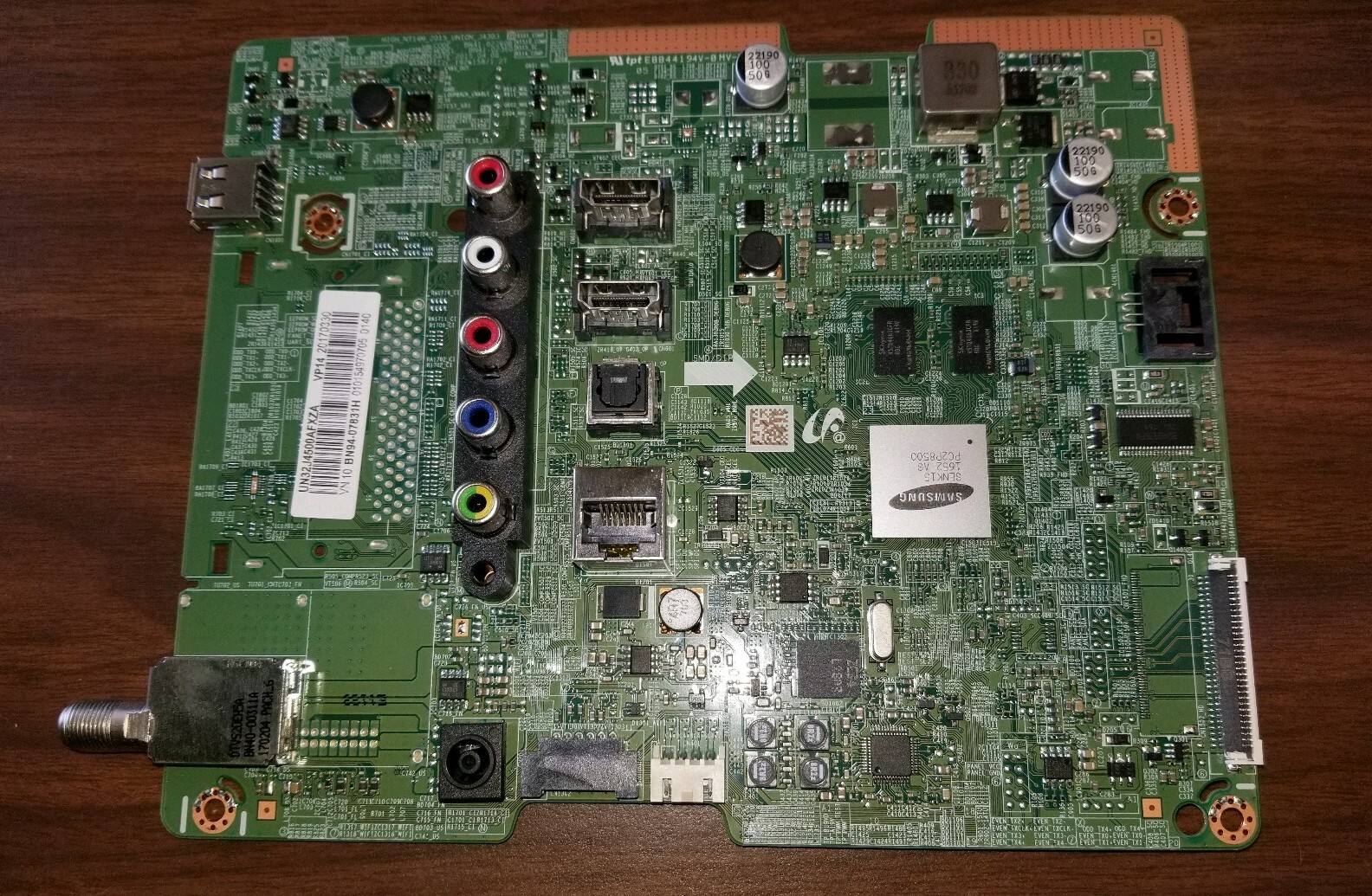 Samsung UN32J4500AF Ver QS01 Main Board BN94-07831H [B662] | eBay