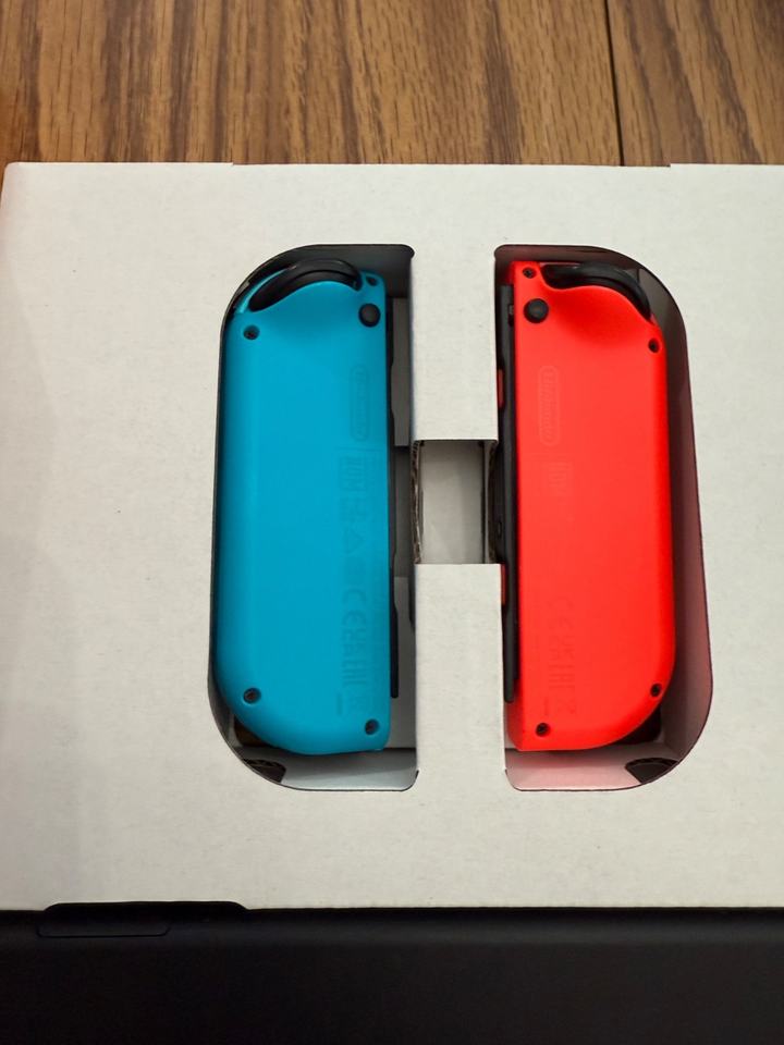Nintendo Switch OLED Console Red Blue Joy Cons Sale | eBay