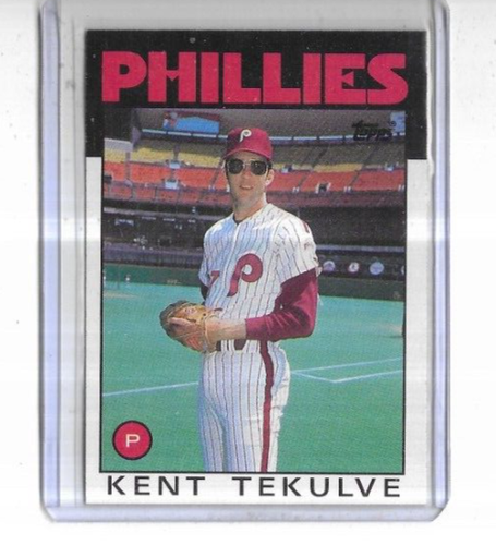 1986 Topps #326 Kent Tekulve Philadelphia Phillies | eBay