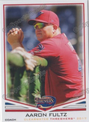 2017 Clearwater Threshers Aaron Fultz Philadelphia Phillies PC | eBay